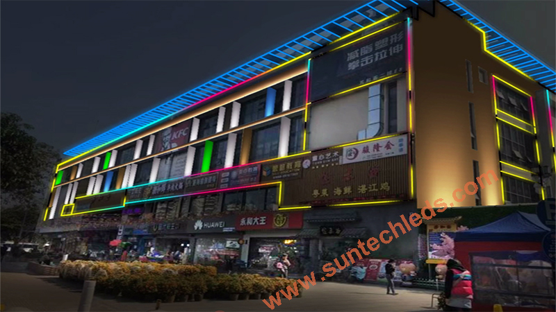 Commercial Retail Shop Led Facade Lighting Ideas - Buy retail led ...