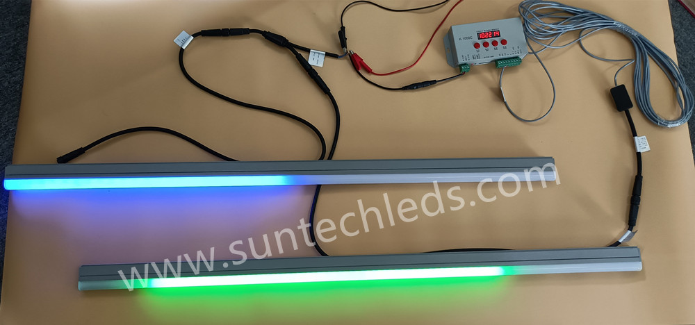 100m DC24V DMX512 RGB LED Linear Light ship to Netherlands - Shenzhen ...
